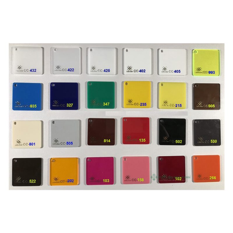 Báo Gía Tấm Nhựa Mica ChoChen Đài Loan - Mica Cao Cấp