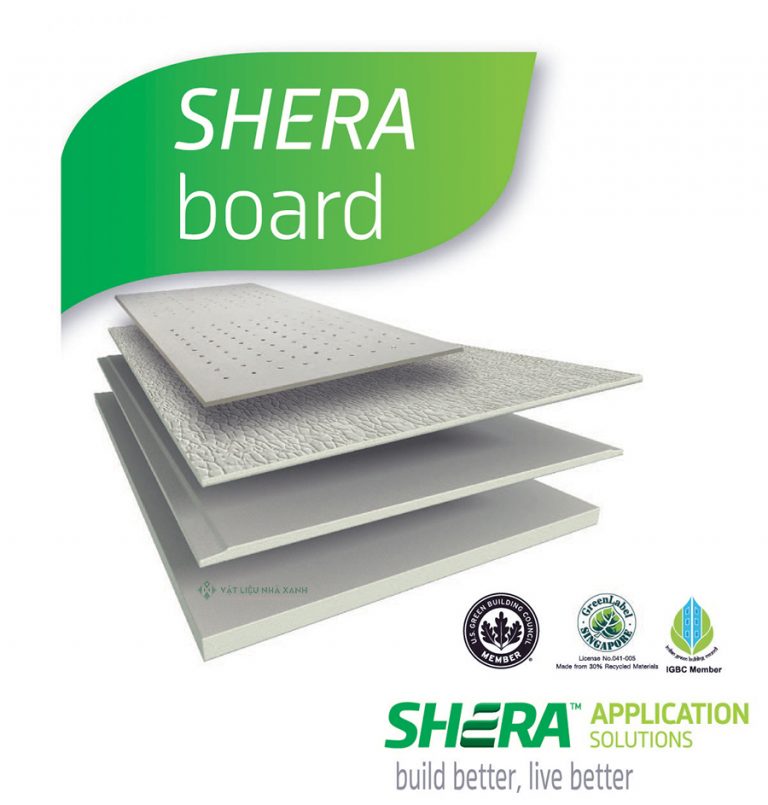 Tấm Cemboard Shera Board Nhập Khẩu Chính Hãng Thái Lan